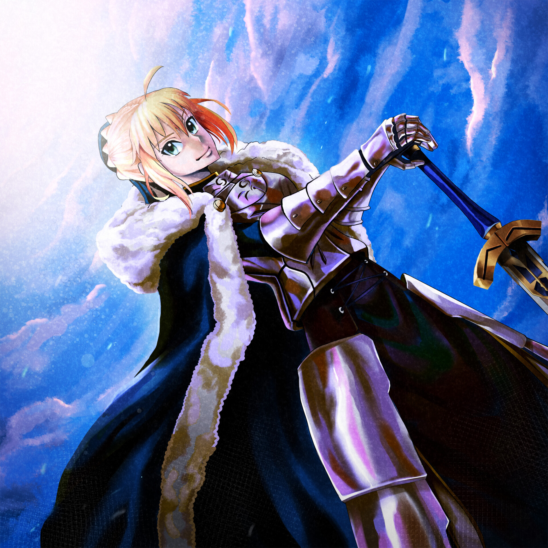 ArtStation - Artoria fan art