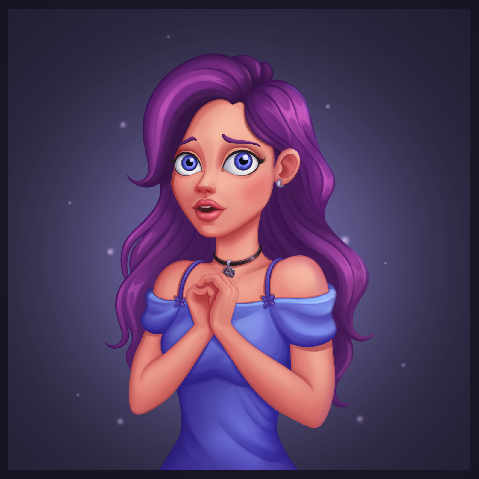 ArtStation - Character Shy girl