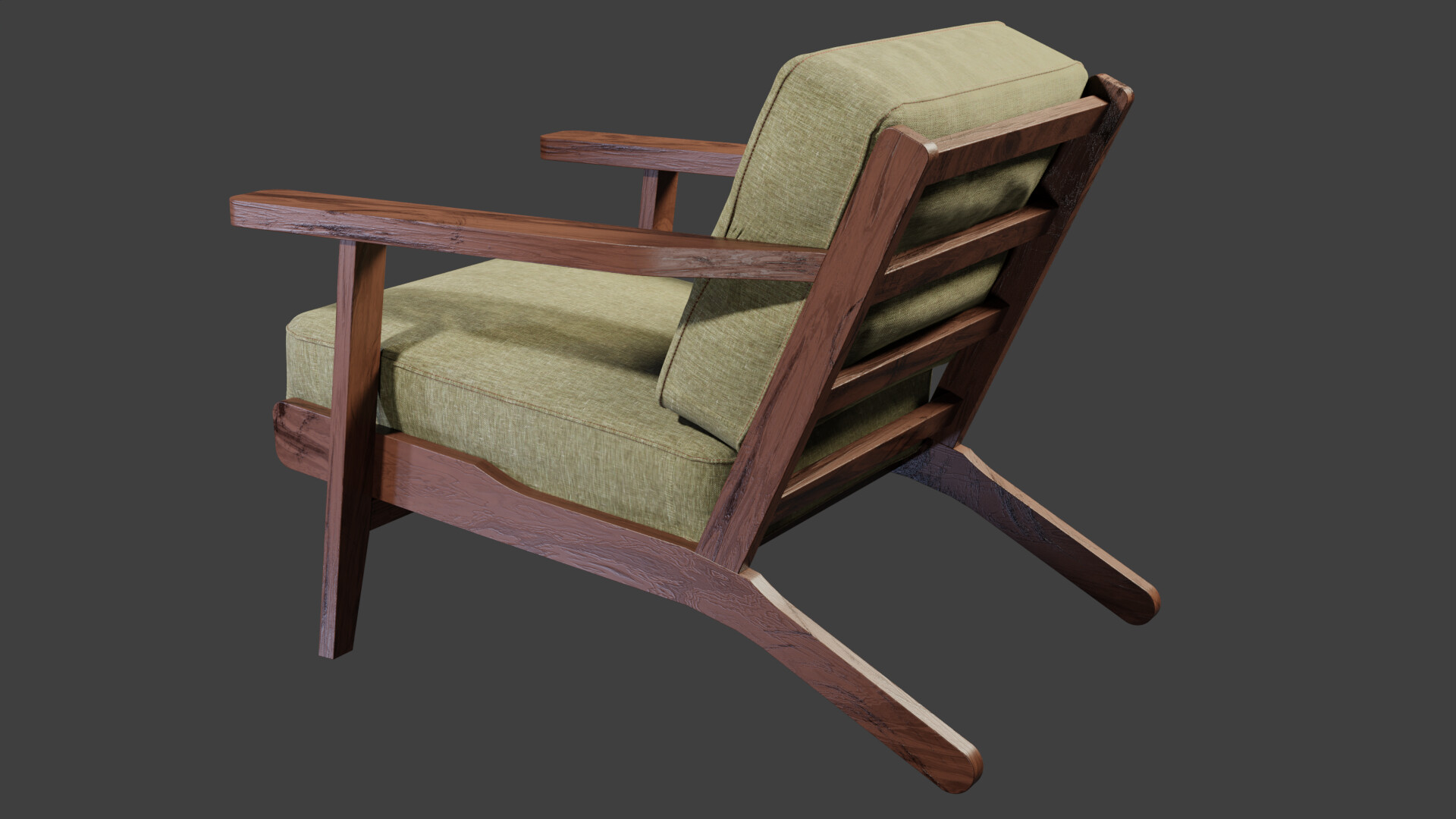 ArtStation - A simple wood chair
