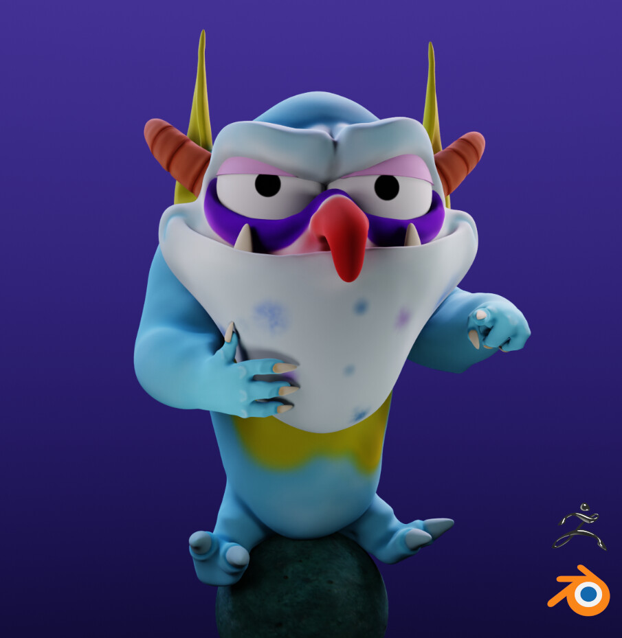 ArtStation - Stylized Gargoyle