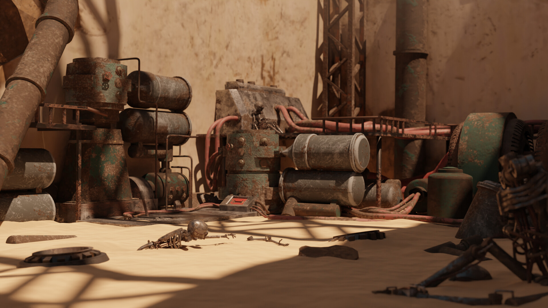 ArtStation - Dry Land Project / Intérieur