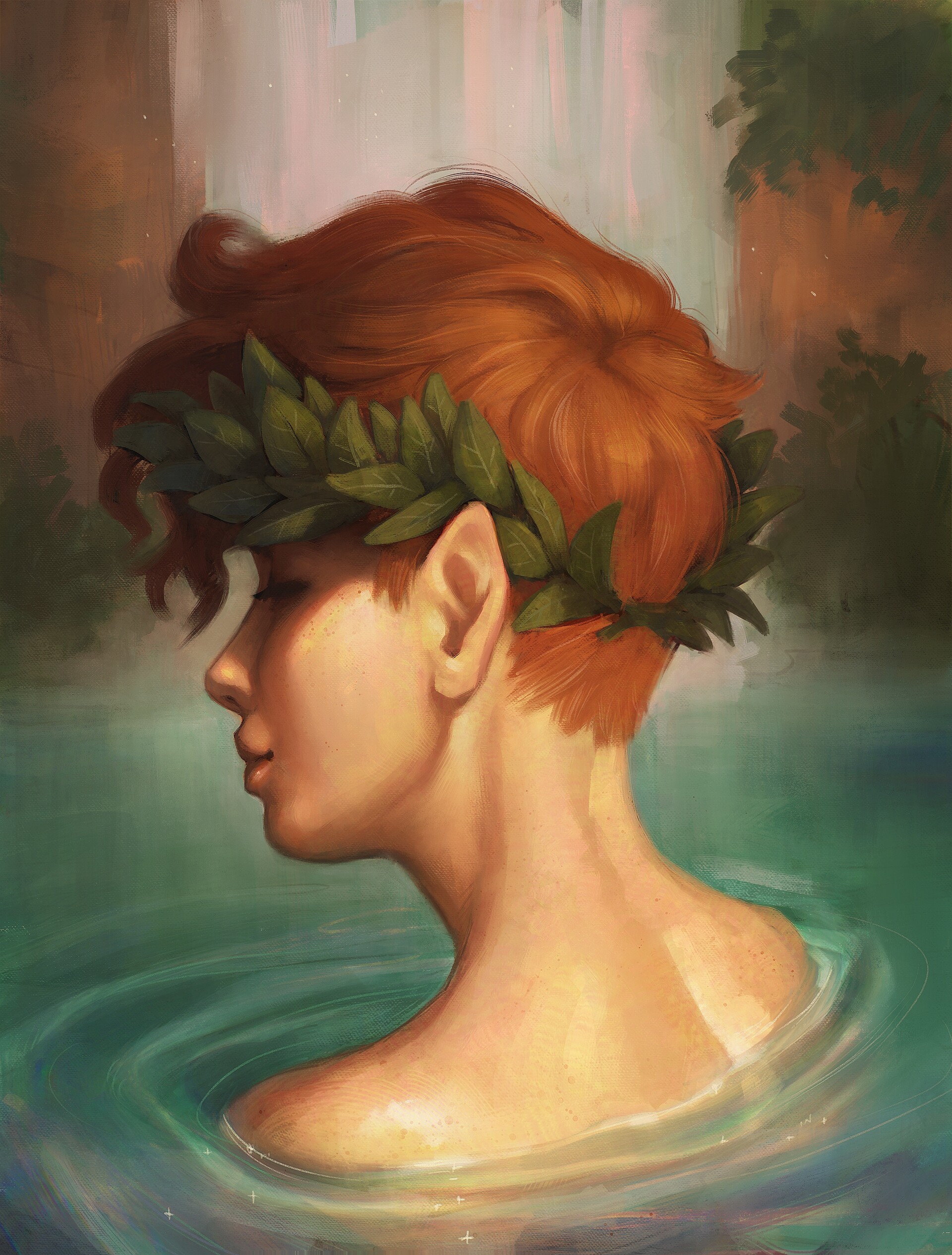 ArtStation - Mermaid portrait