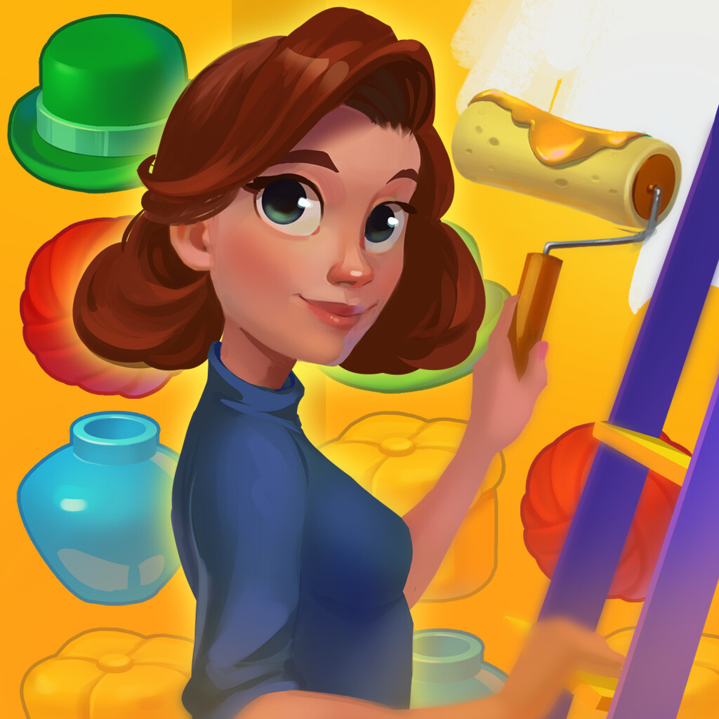 ArtStation - Match-3 game concept