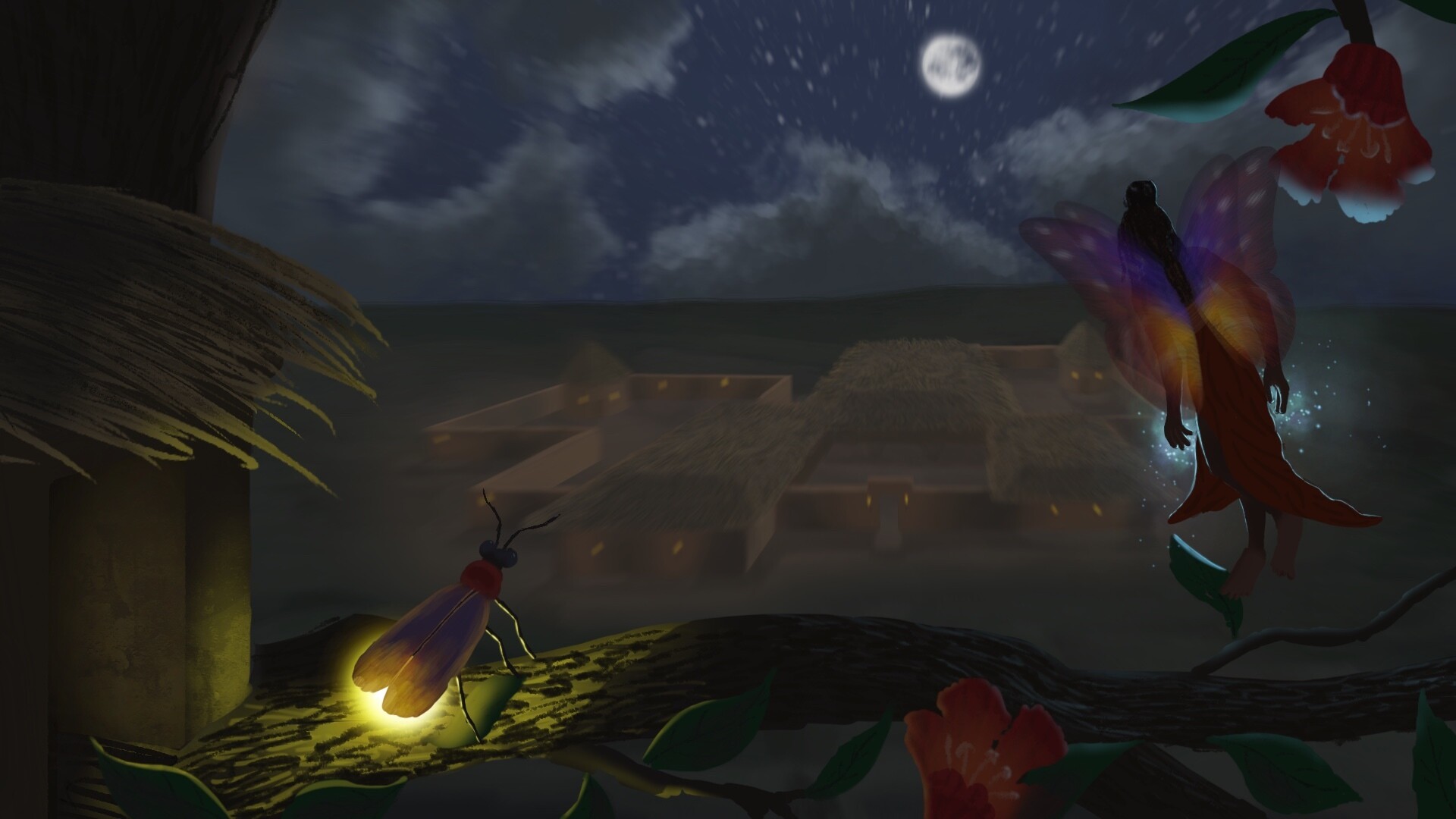 ArtStation - Aziza (West African folklore) concept