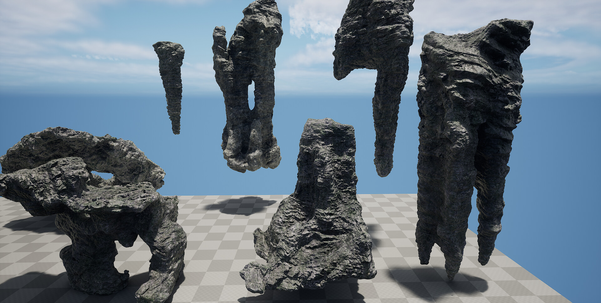 Alexander Ivanov - Custom Nanite Cave formation with Unreal Engine 5