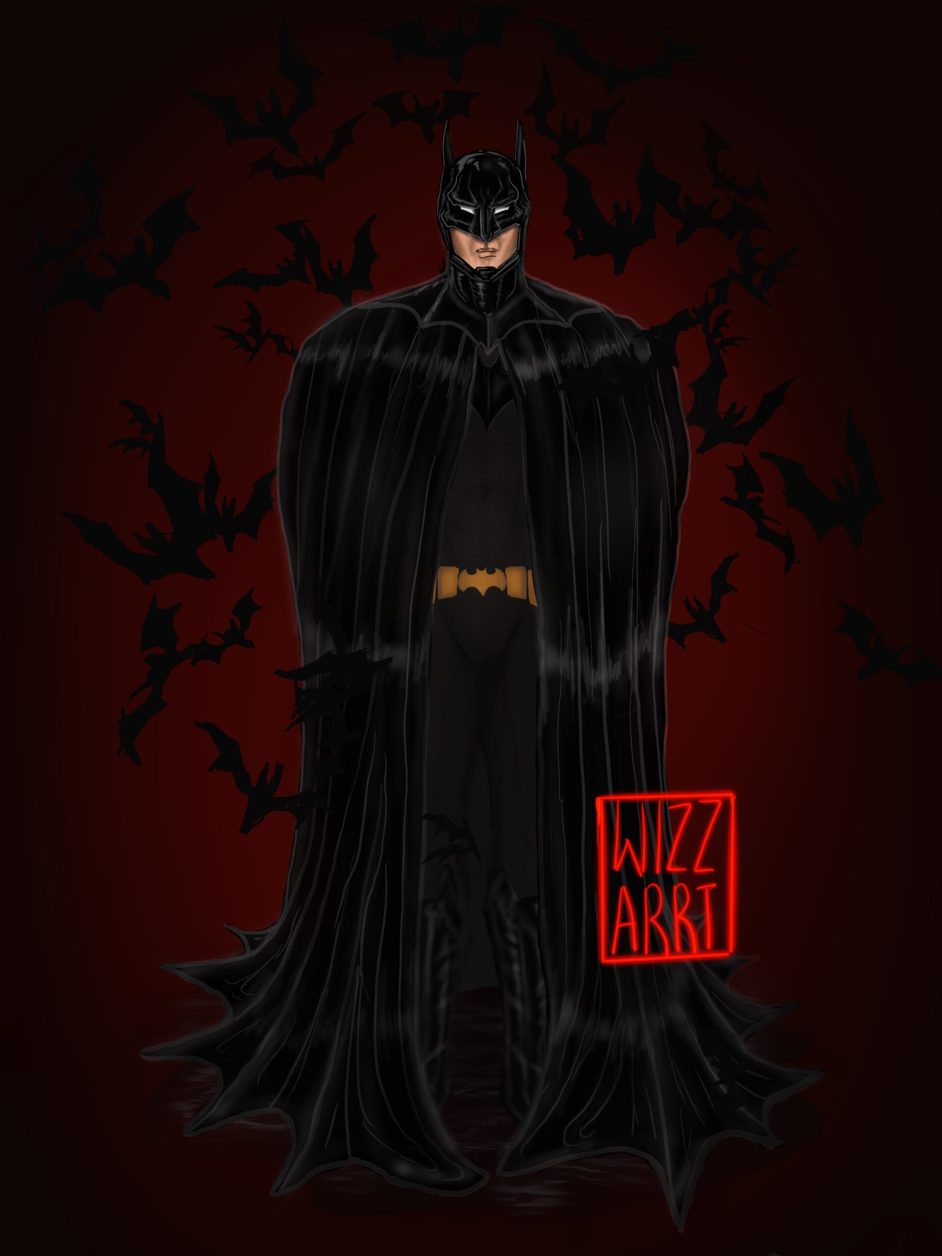 ArtStation - The dark knight