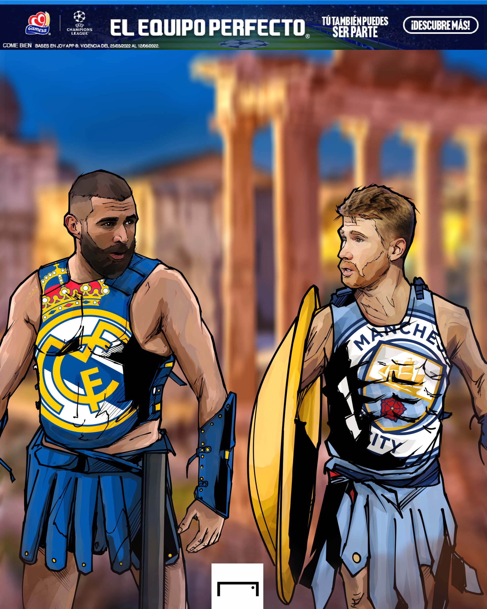 Akyanyme - Goal Gamesa Benzema vs Kevin De Bruyne