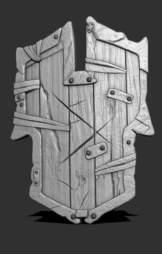 ArtStation - Shield sculpt
