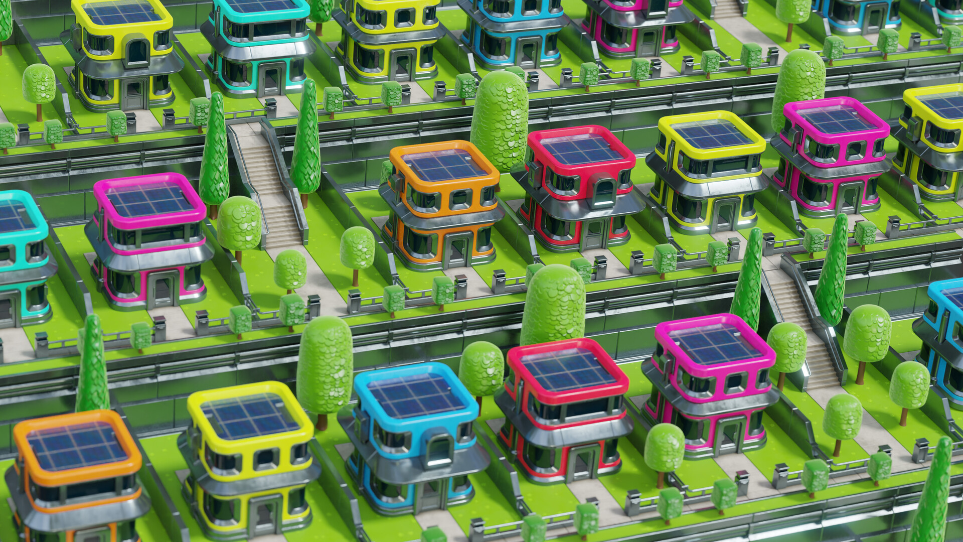 ArtStation - Pod City