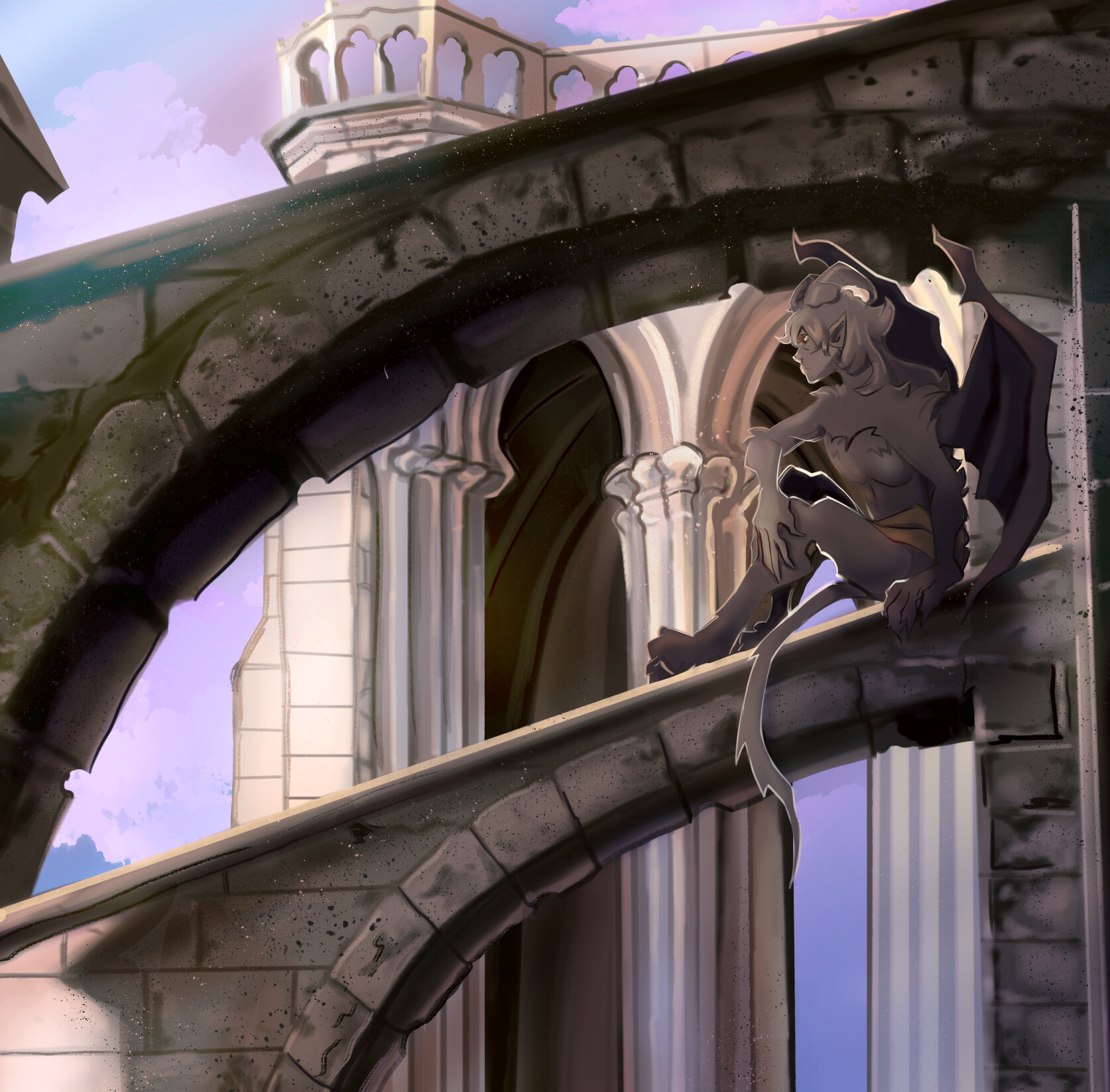 ArtStation - Gargoyle Guardian