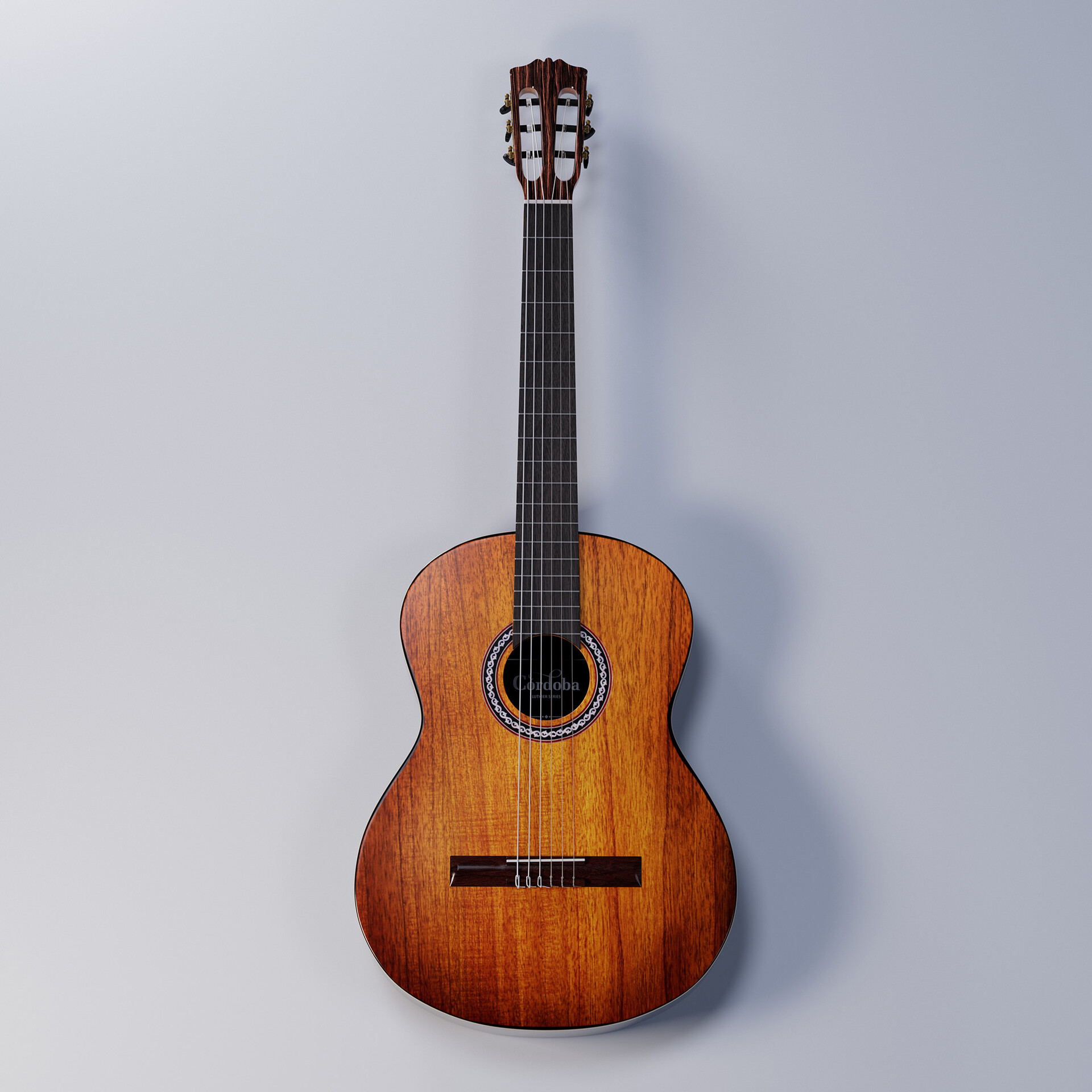 ArtStation - Classical Guitar Model