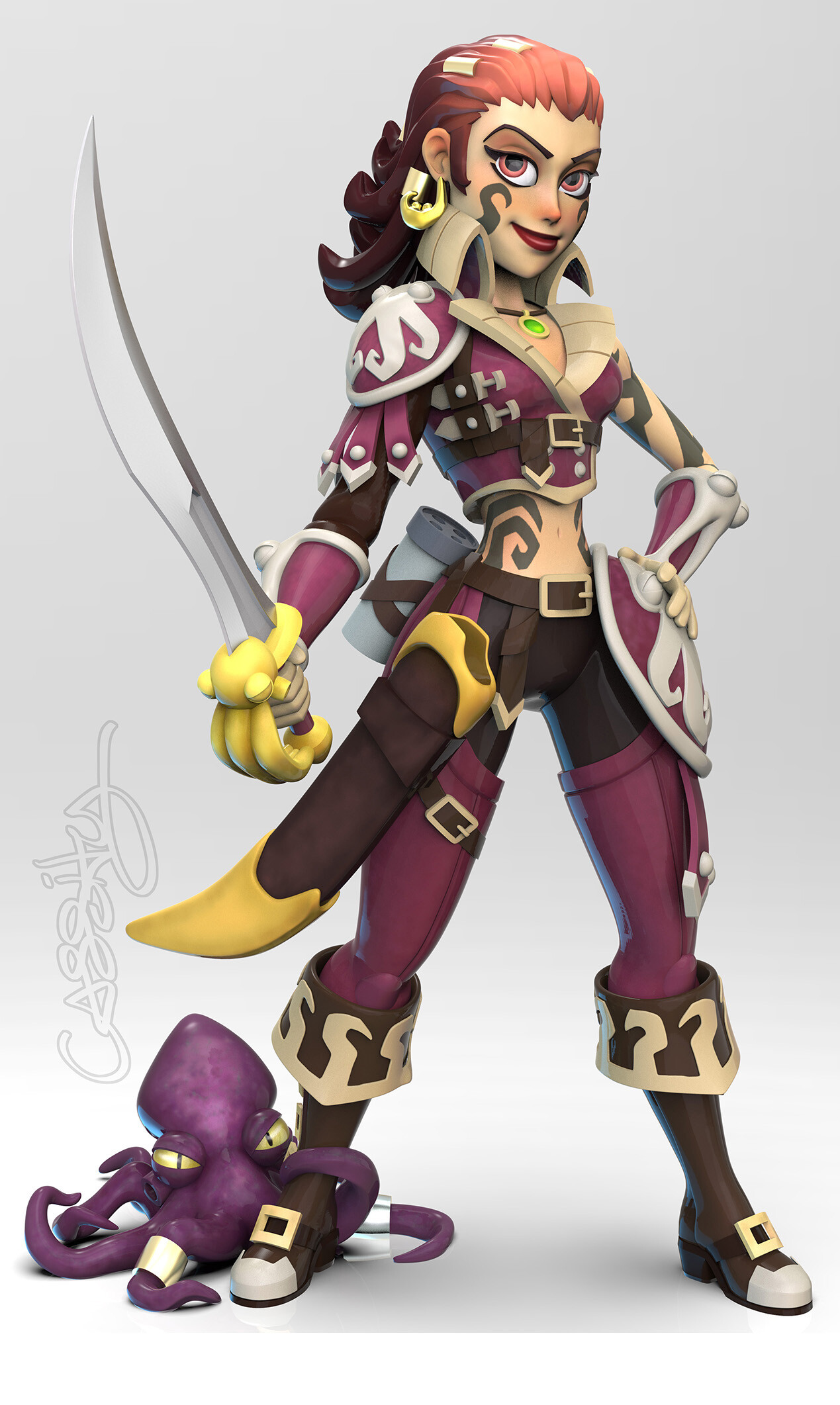 ArtStation - Pirate Girl