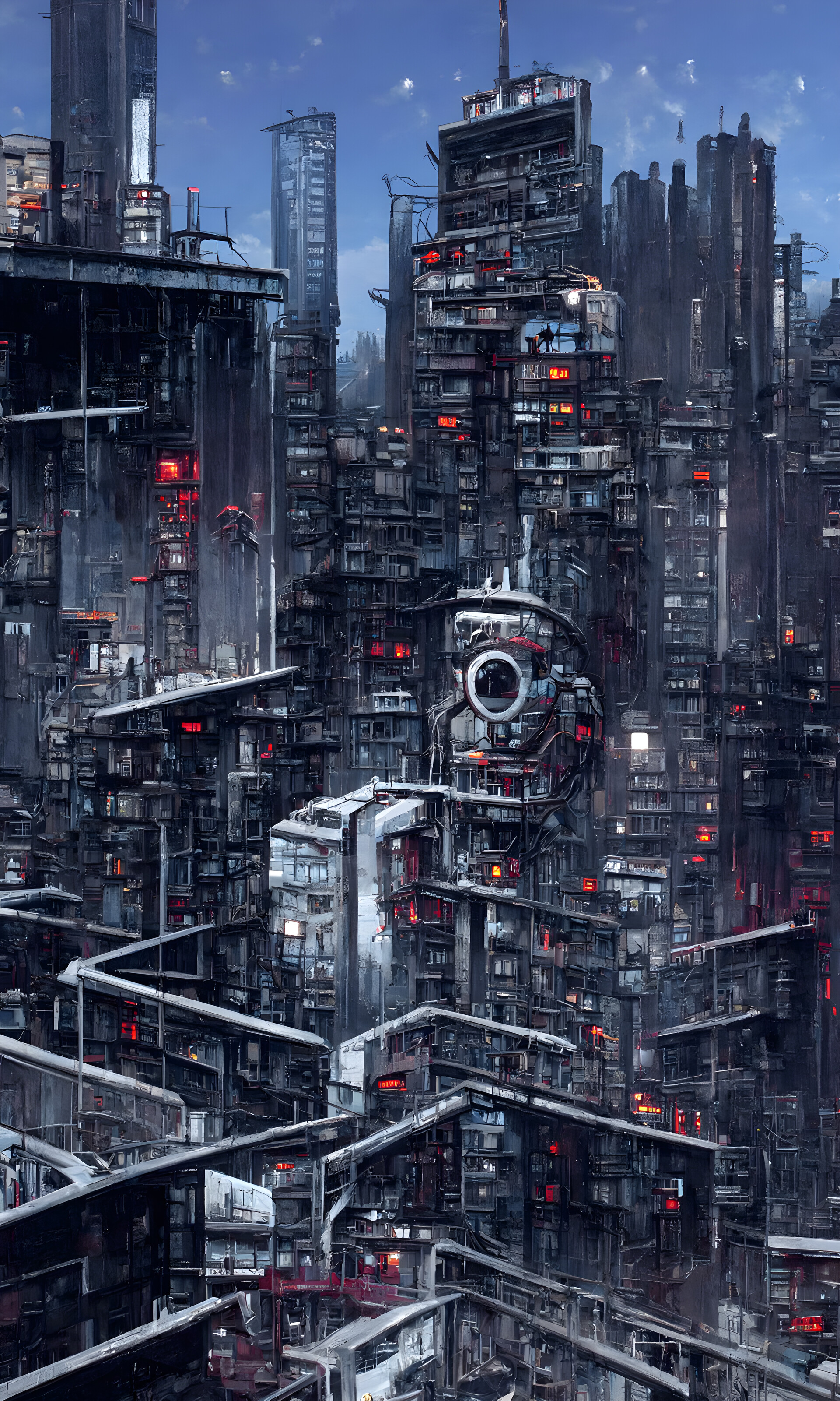 ArtStation - CYBER-INDUSTRIAL LIVING