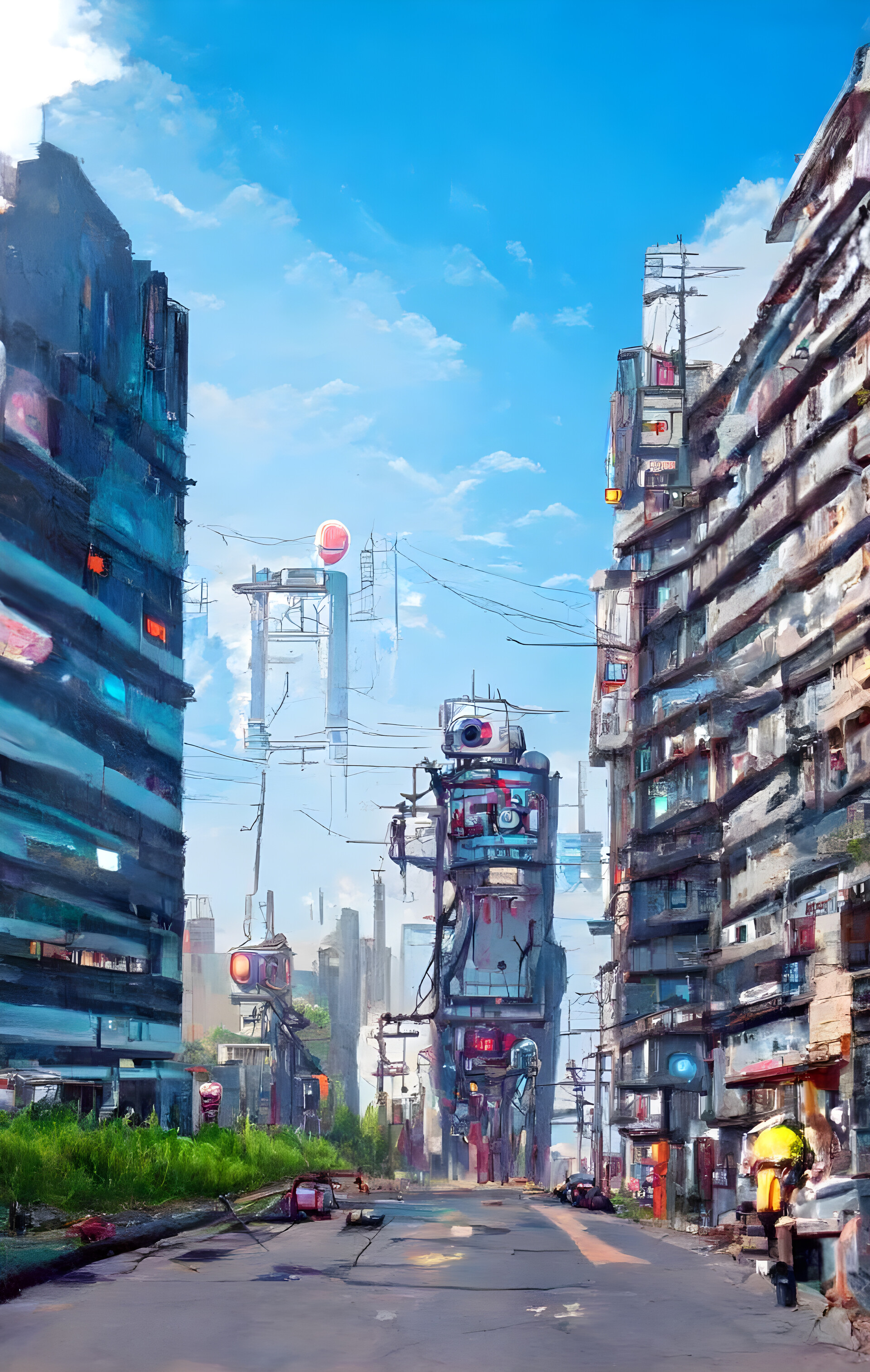 ArtStation - BEAUTIFUL WEATHER FOR A DYSTOPIA 2.0