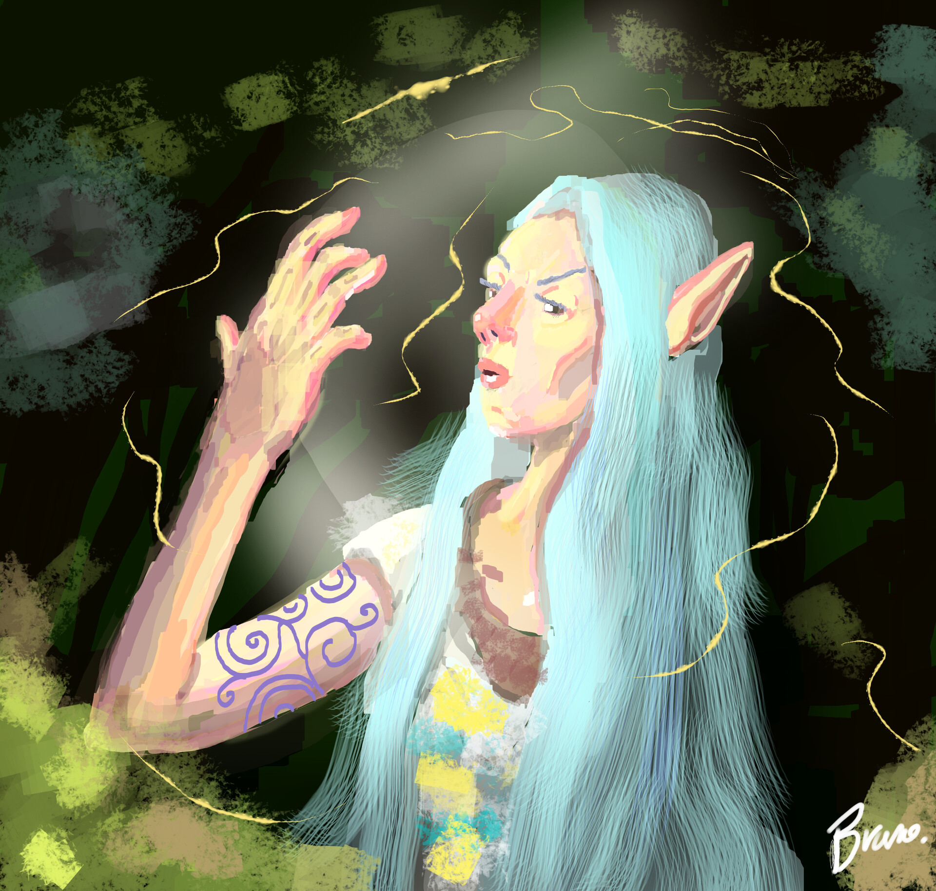 ArtStation - elf light