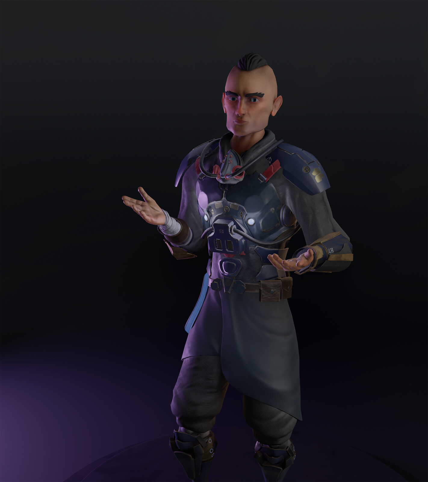 Mikhail Ladygin - Sci-FI stylized scout