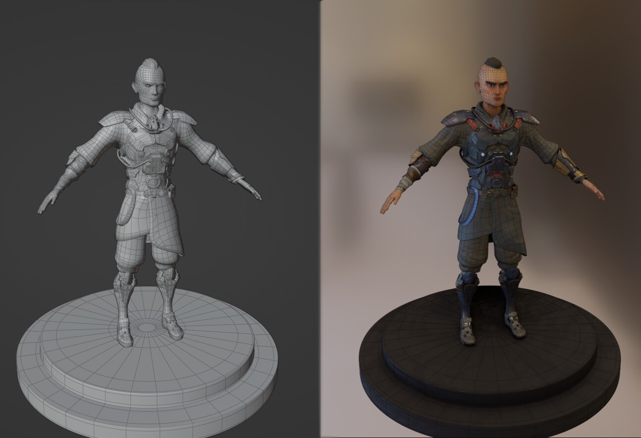 Mikhail Ladygin - Sci-FI stylized scout