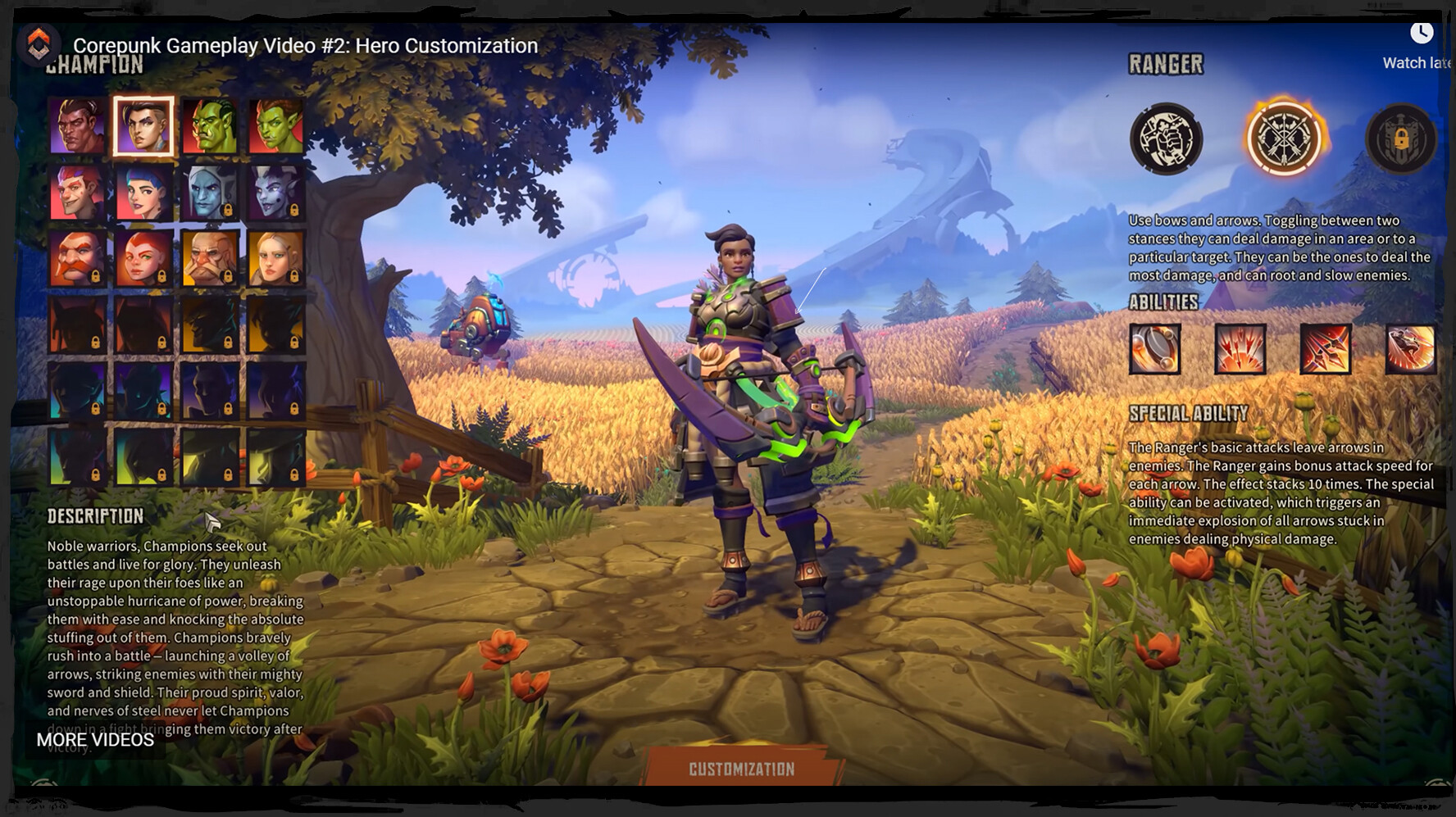 Ruslana Bilan - COREPUNK MMORPG 3d texture art