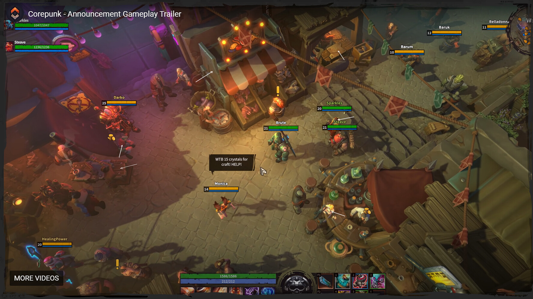 Ruslana Bilan - COREPUNK MMORPG 3d texture art