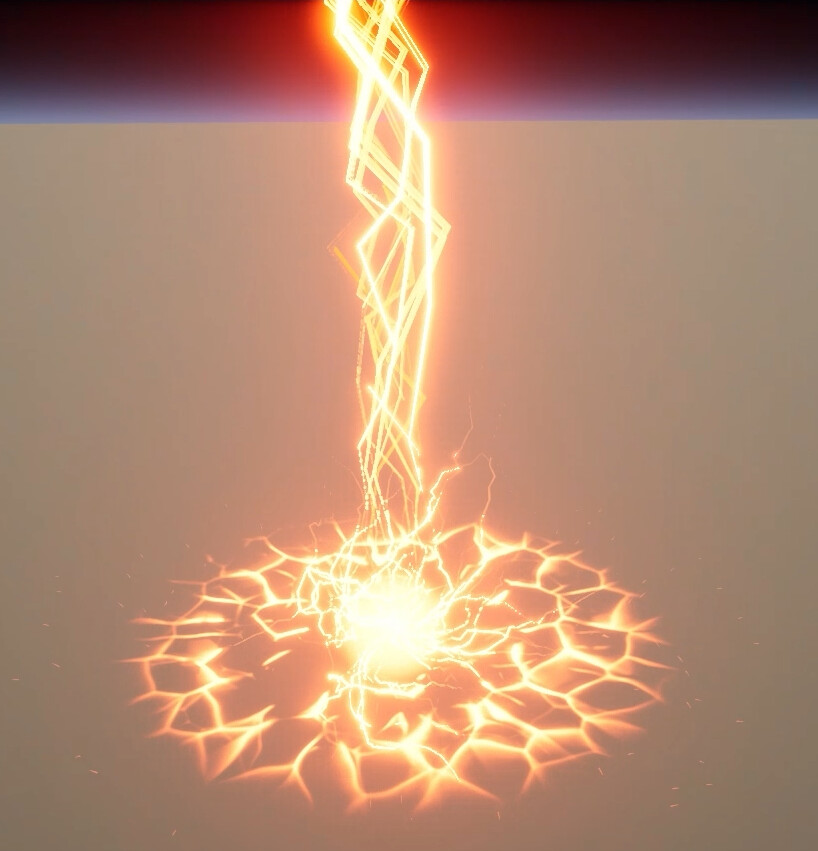 ArtStation - Lightning Strike