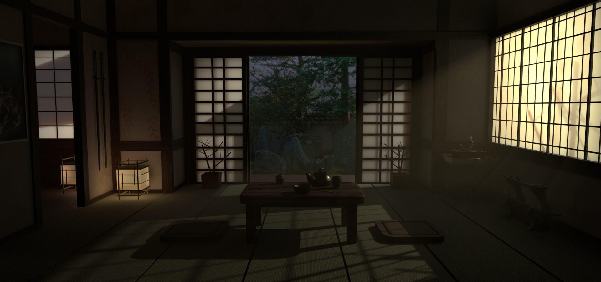 ArtStation - Japanese Room