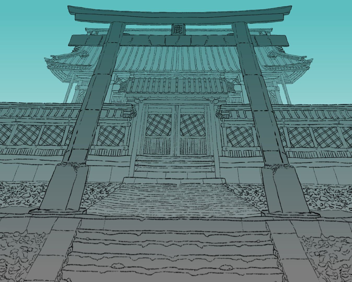 ArtStation - Misty Shrine