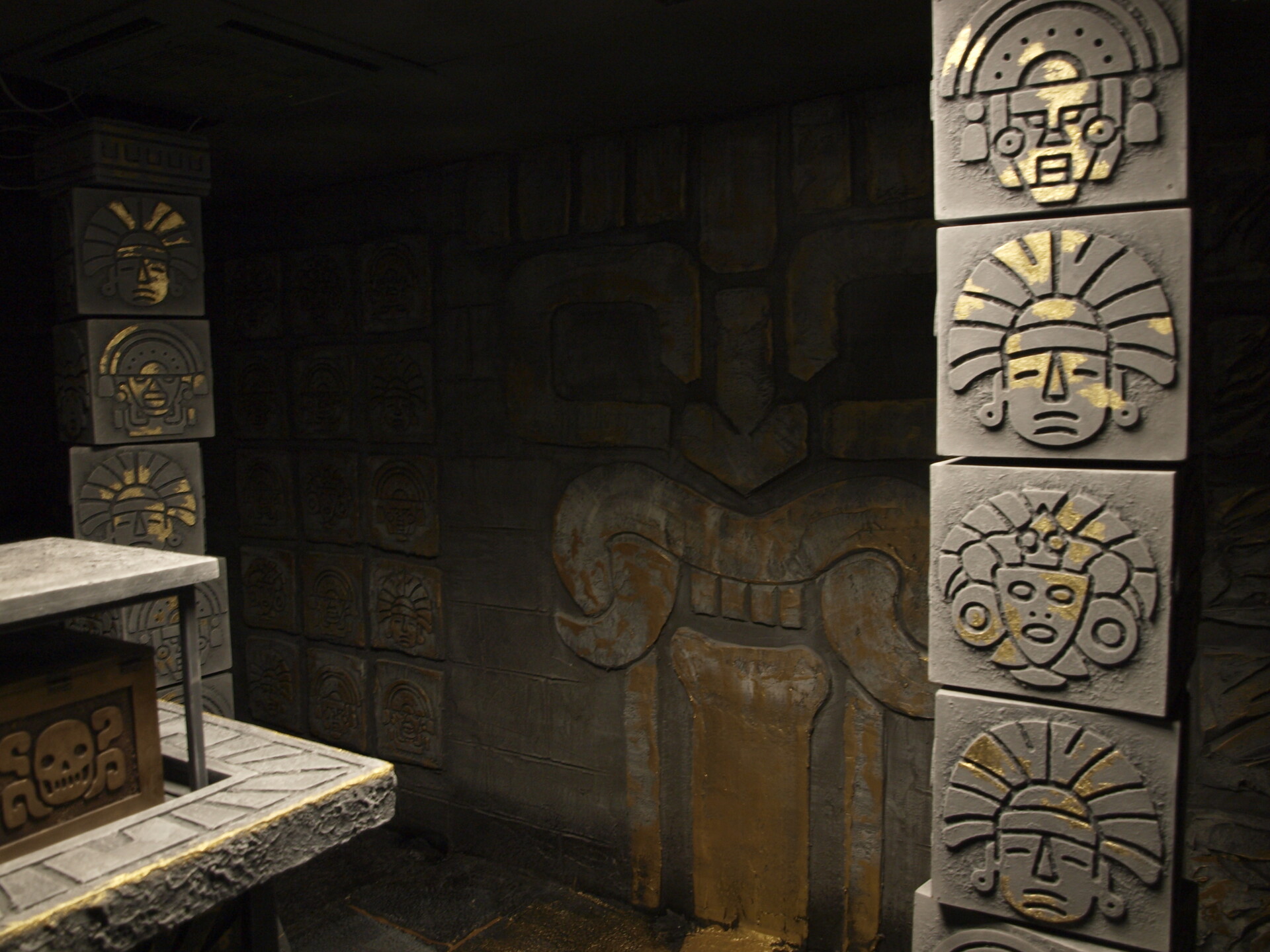 Кай Йара - The decor of the escape quest for the Mayan temple