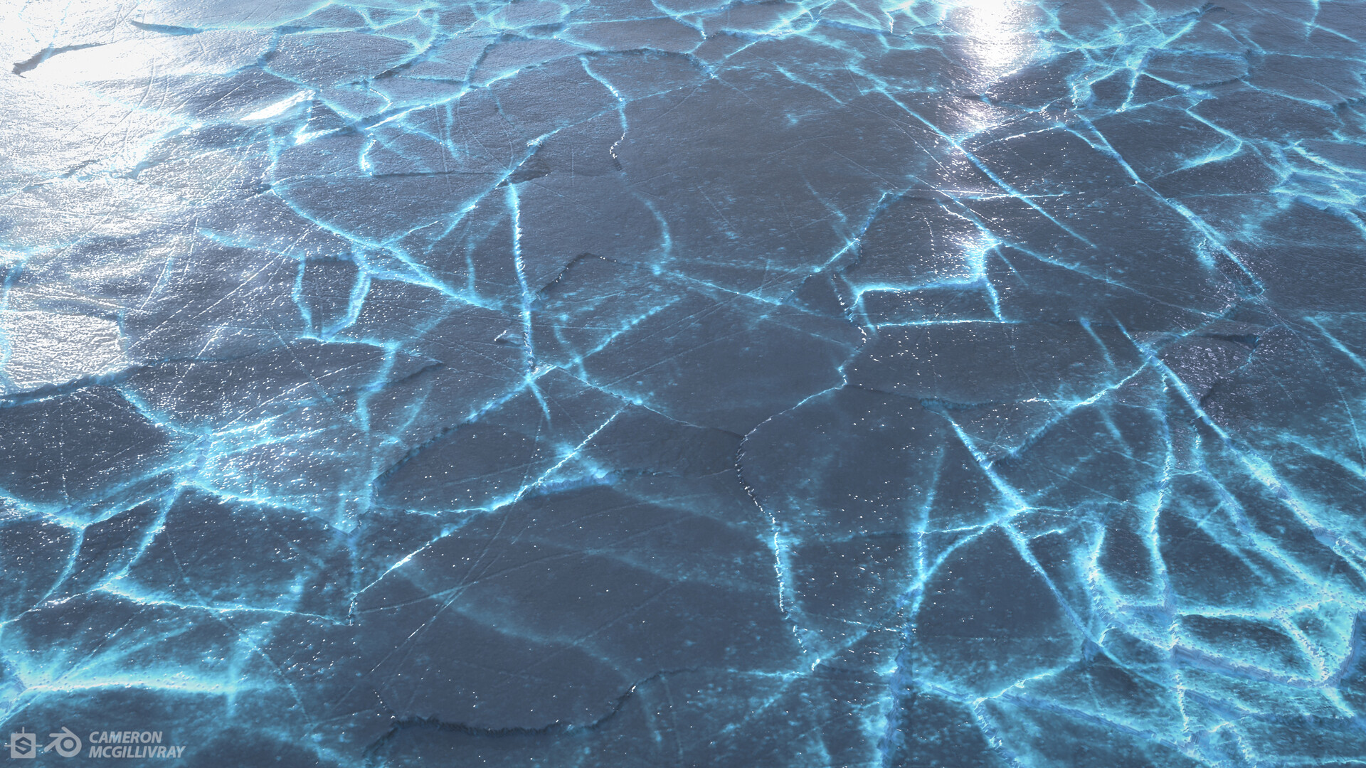 Cameron McGillivray - Ice 2022 Substance 3D Designer To Blender Part 1