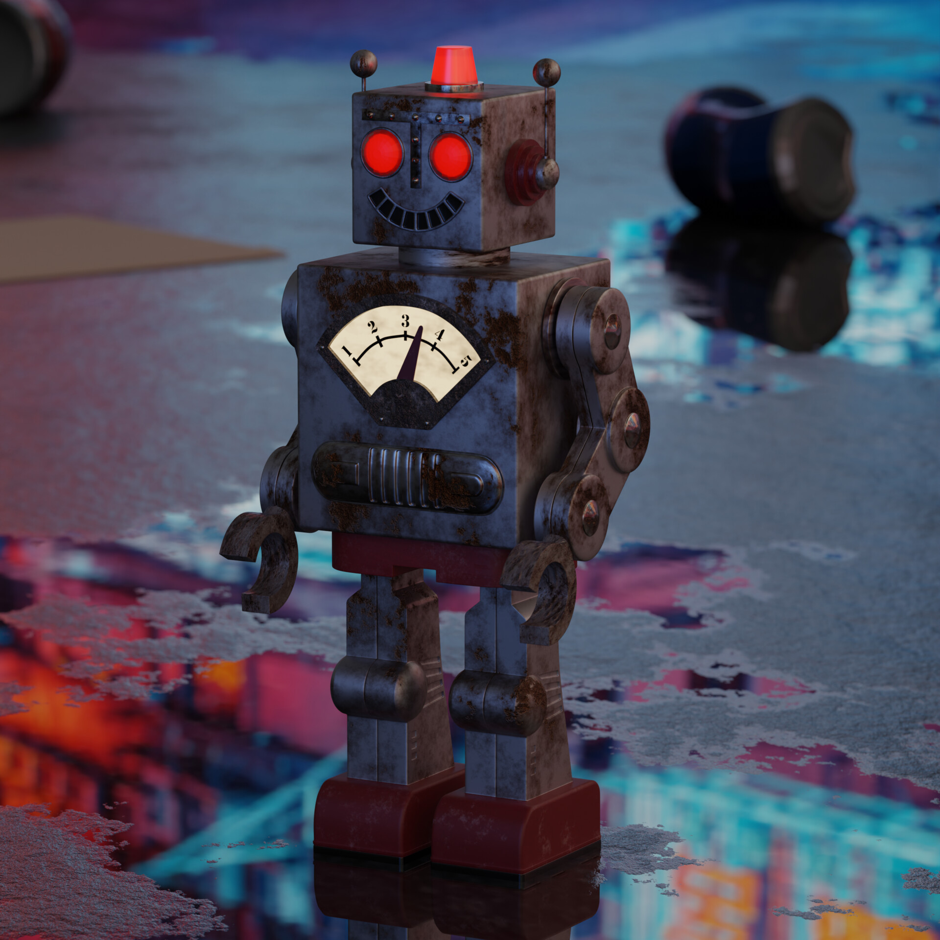 ArtStation - Rusty Robot