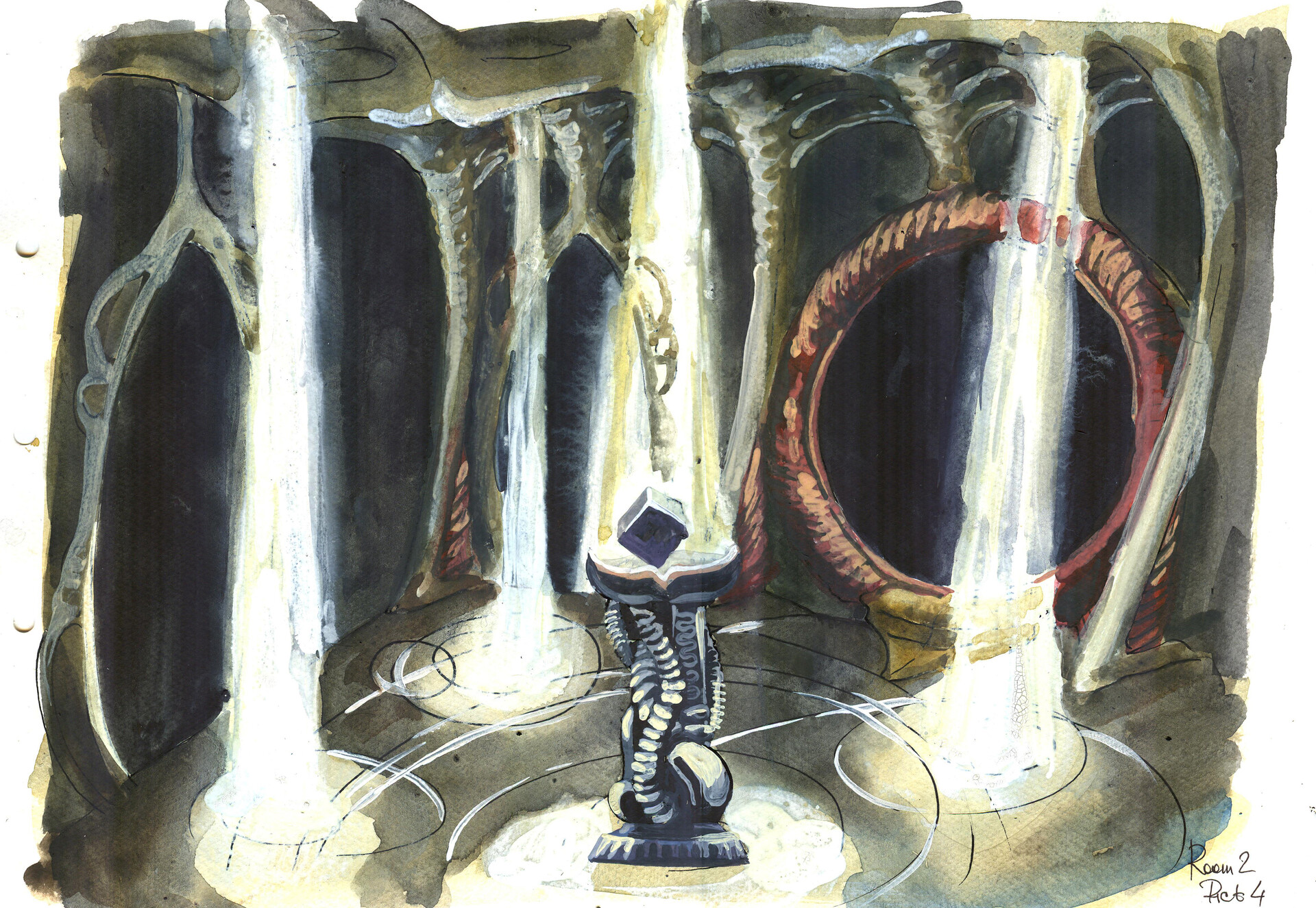 Кай Йара - Sketches of the quest decor concept with references to ...