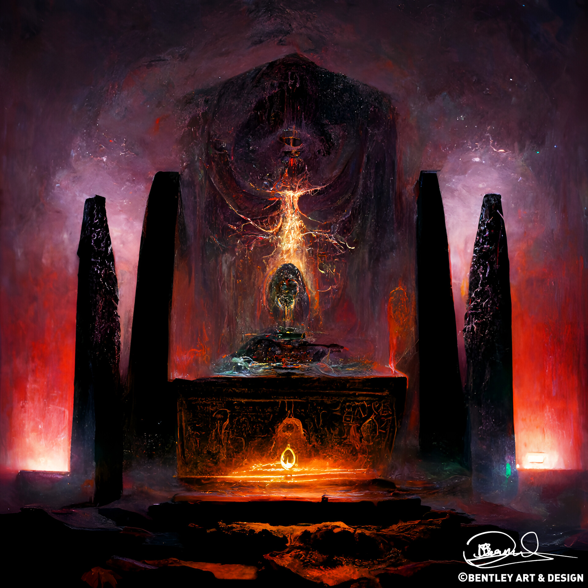 ArtStation - The Promethean Altar [SOLD]