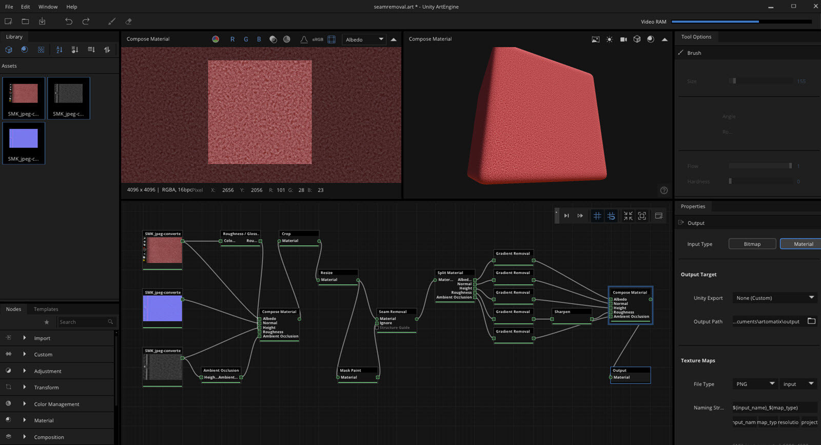 Grzegorz Baran - Mohair - Photometric Stereo based PBR Material