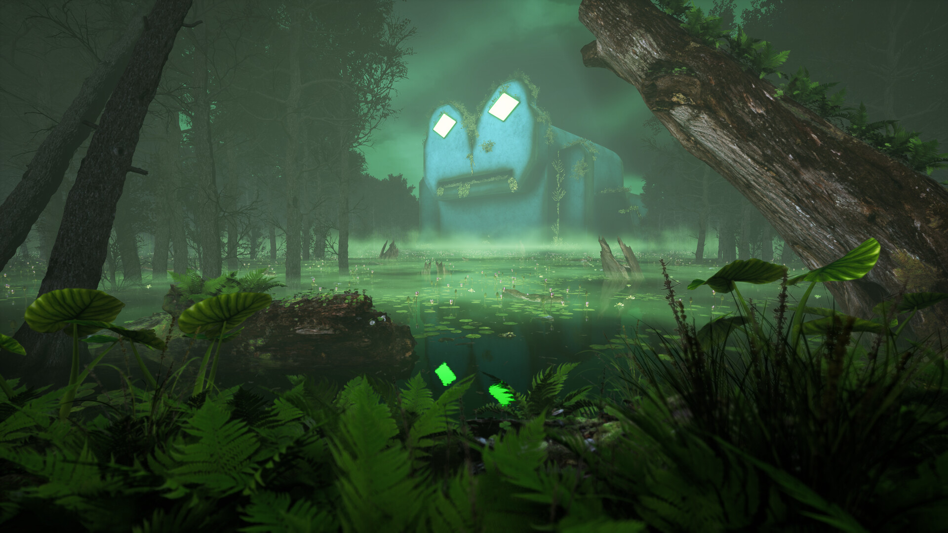 Álvaro Pinto - Eerie Swamp Environment