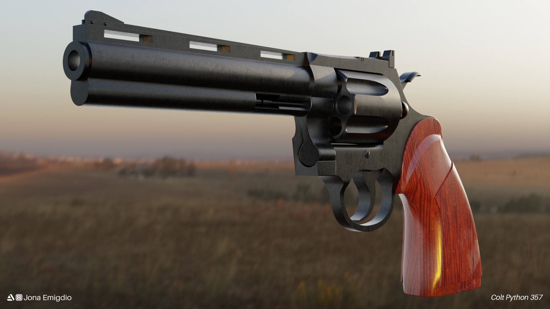 ArtStation - Colt Python 357