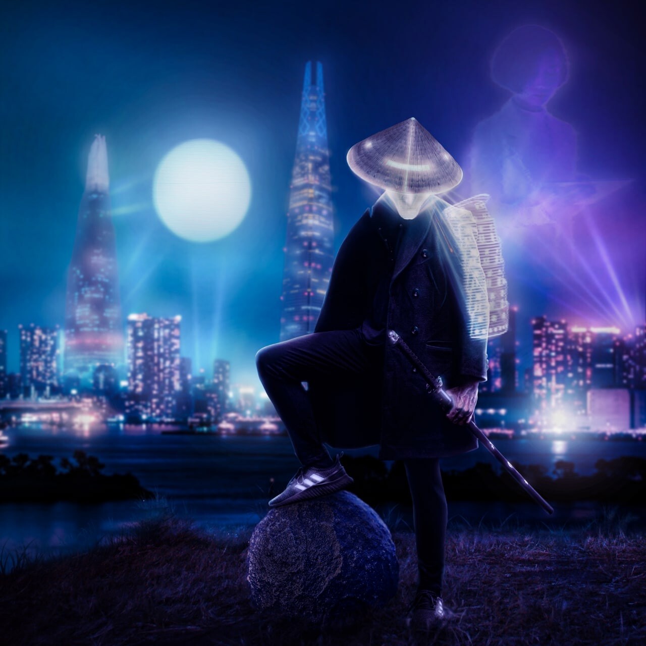 ArtStation - Cyber Samurai