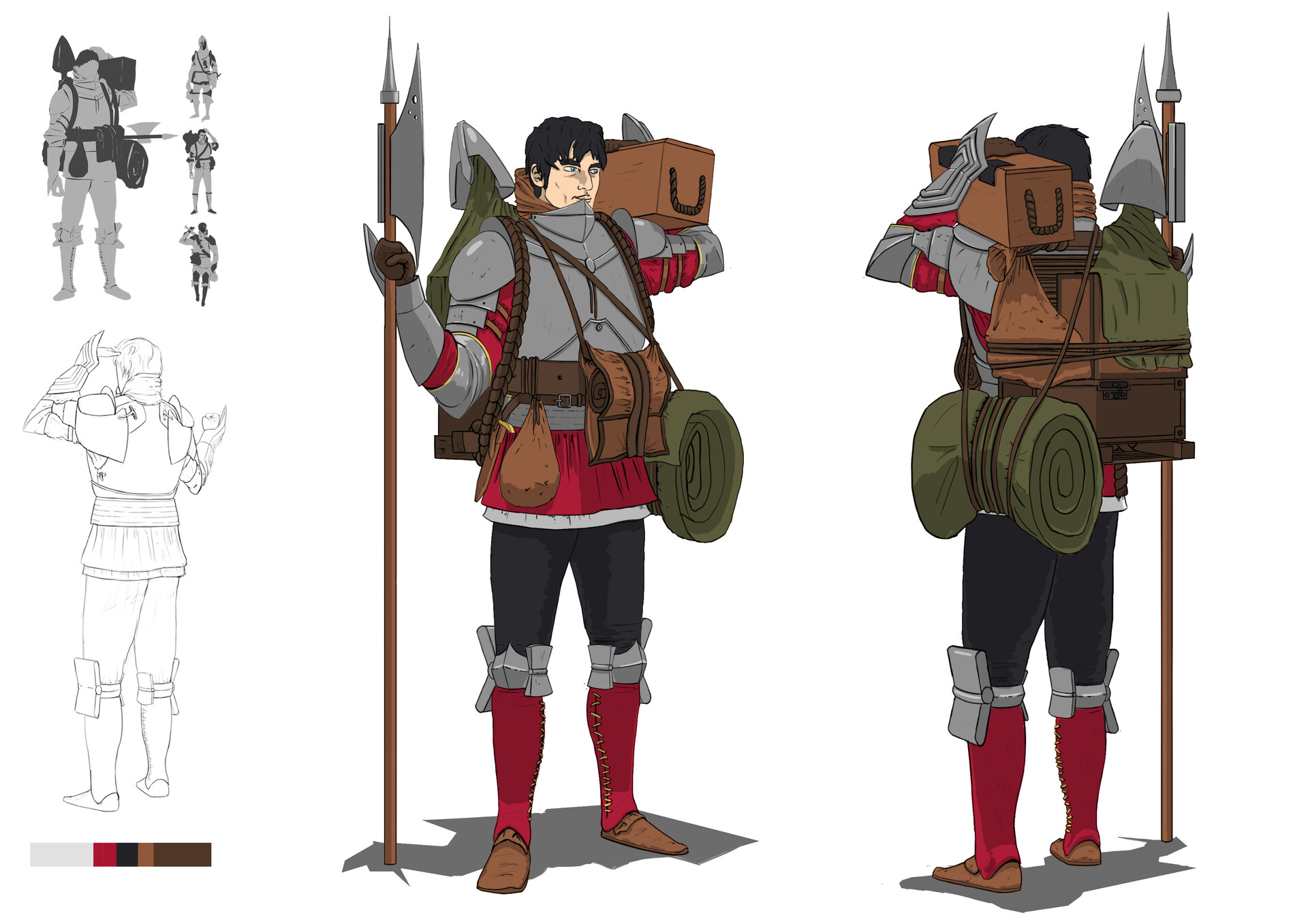 ArtStation - Medieval Mercenary