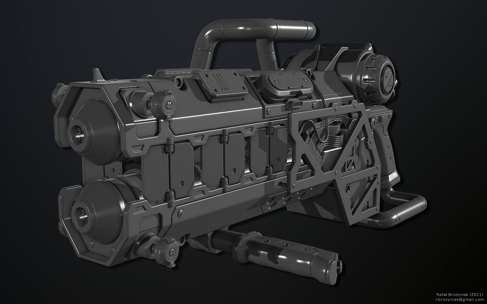 Rafal Brozyniak - Titan Fall 2: Arc Tool (Fan Art)