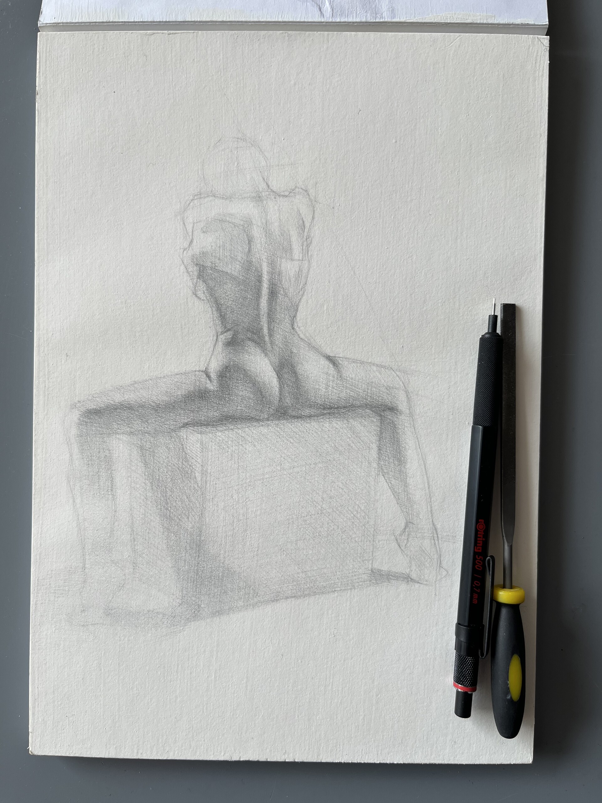 ArtStation - Silverpoint study