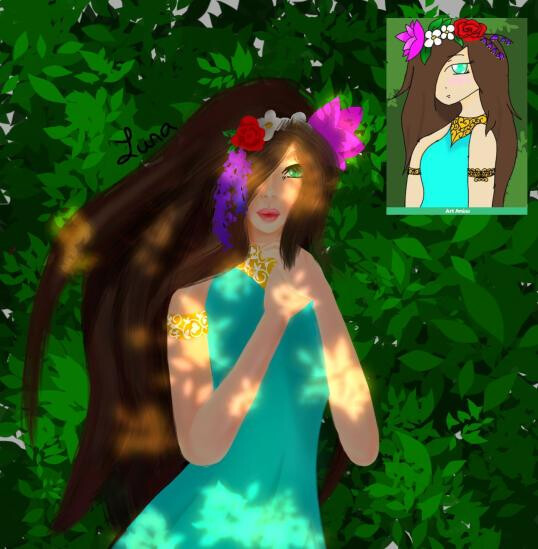 ArtStation - Redrawing Oc Lora