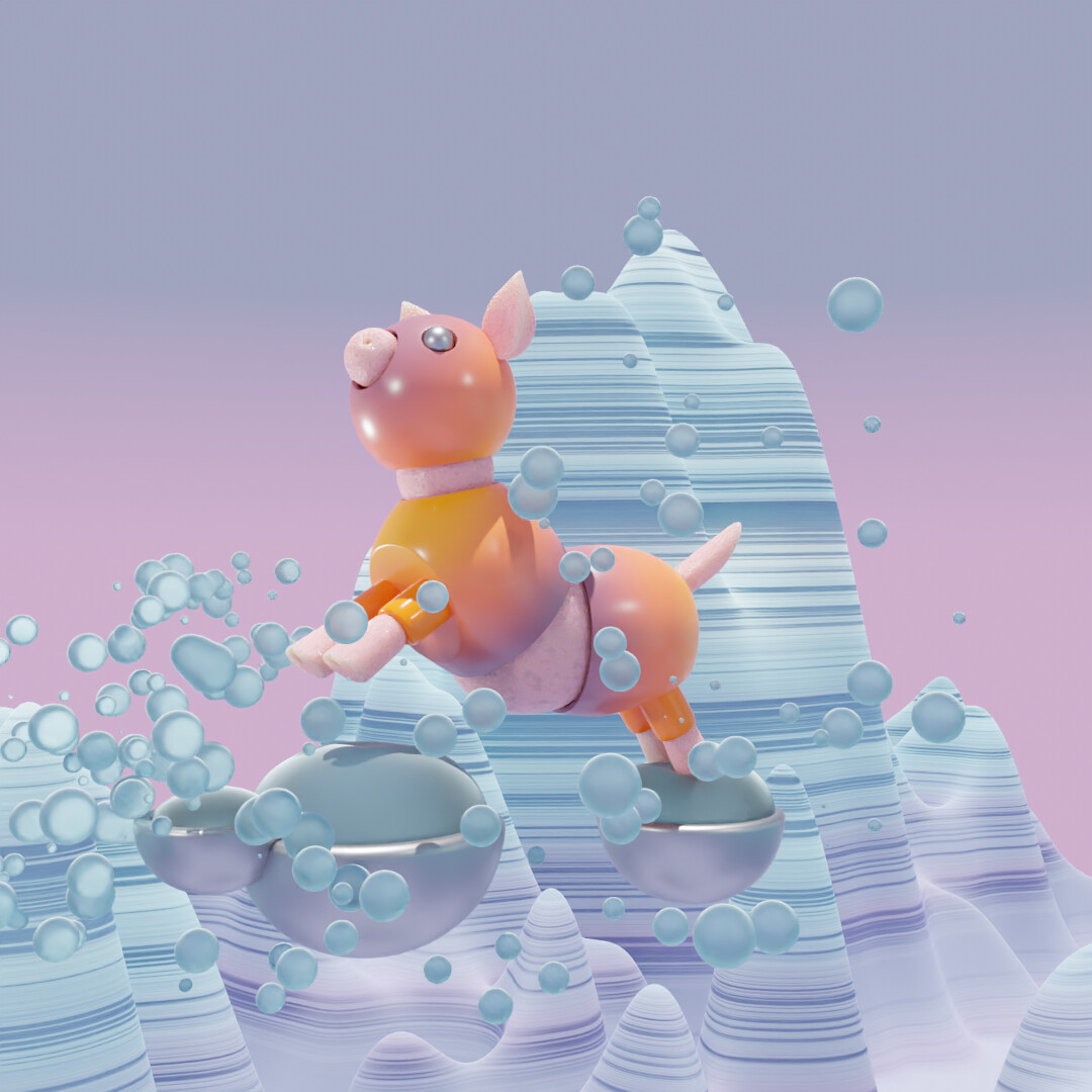 ArtStation - Jolly pig