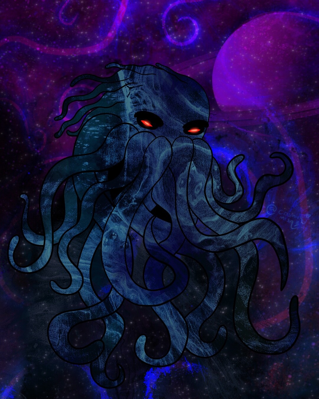 ArtStation - Eldritch Terror: King Of The Cosmos