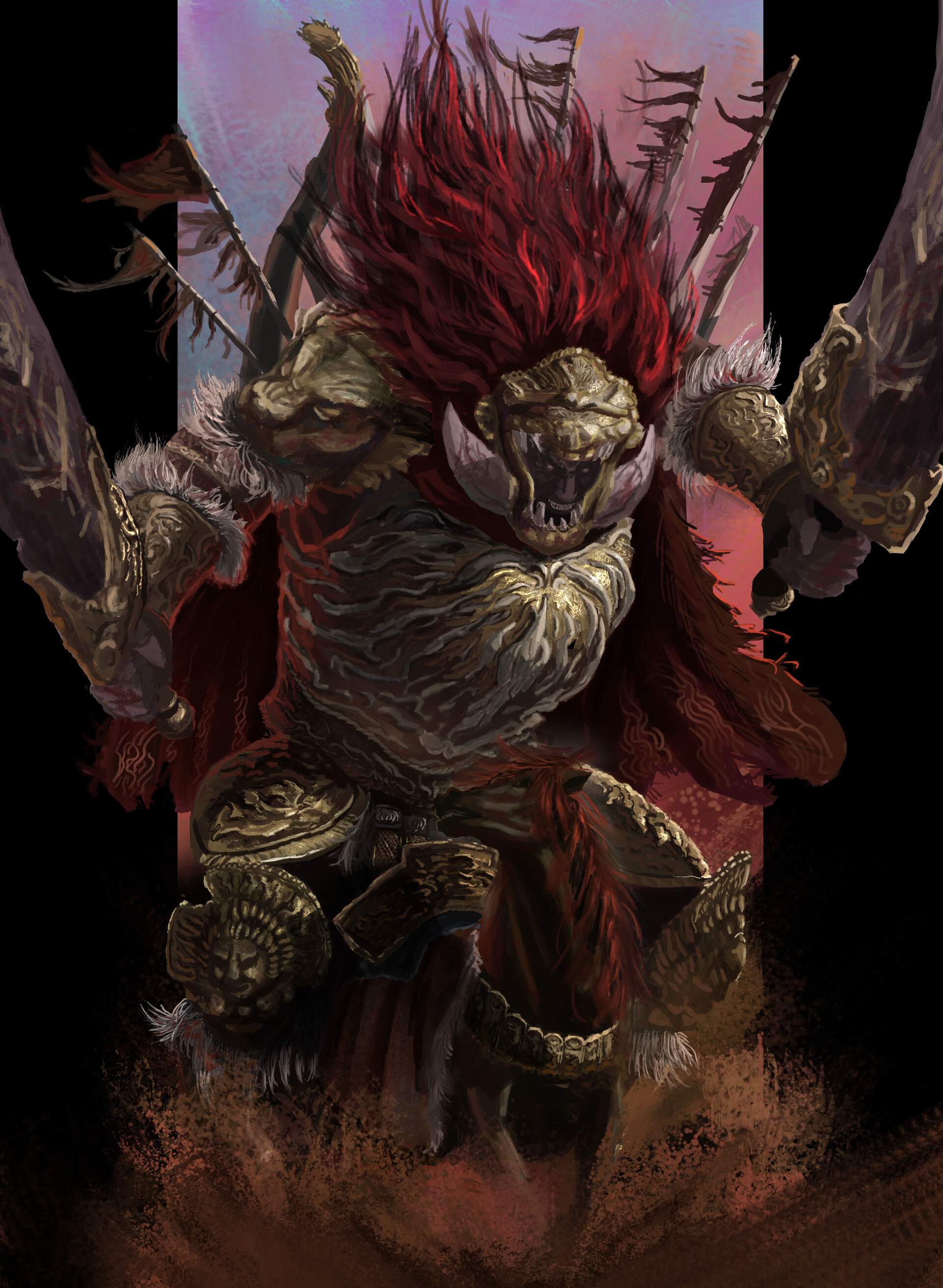 ArtStation - Starscourge General Radahn