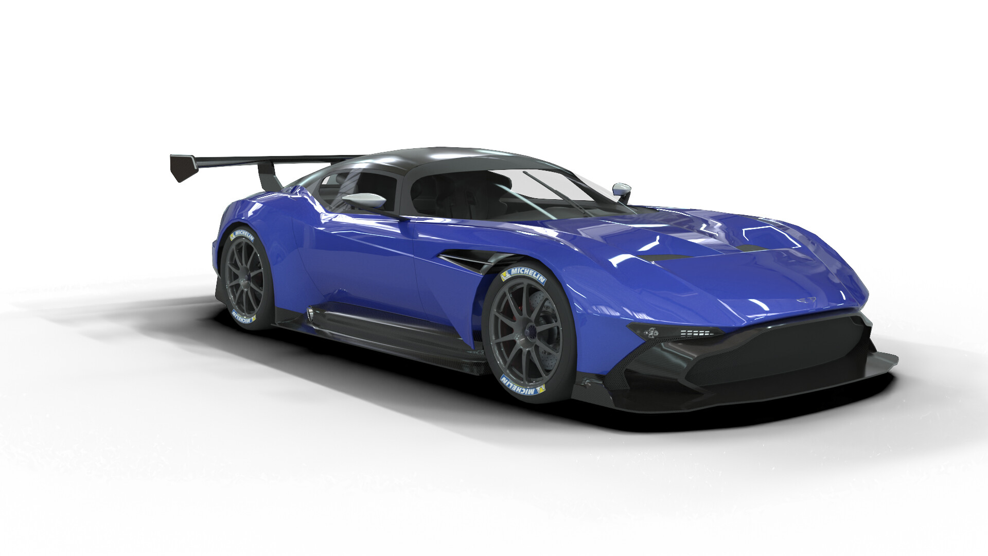 ArtStation - Aston Martin Vulcan Rigged 3D Model