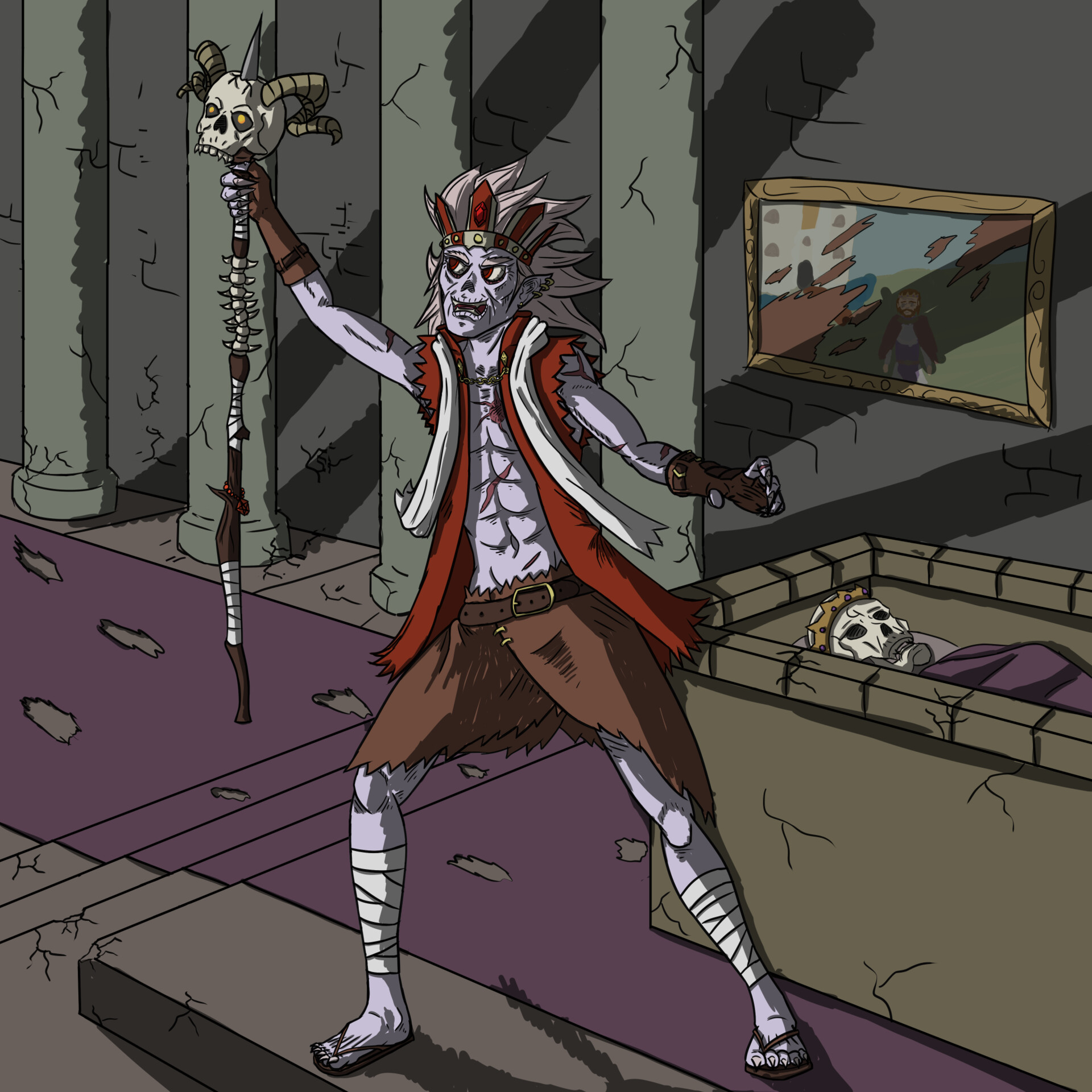 ArtStation - Lich(now with shading!)