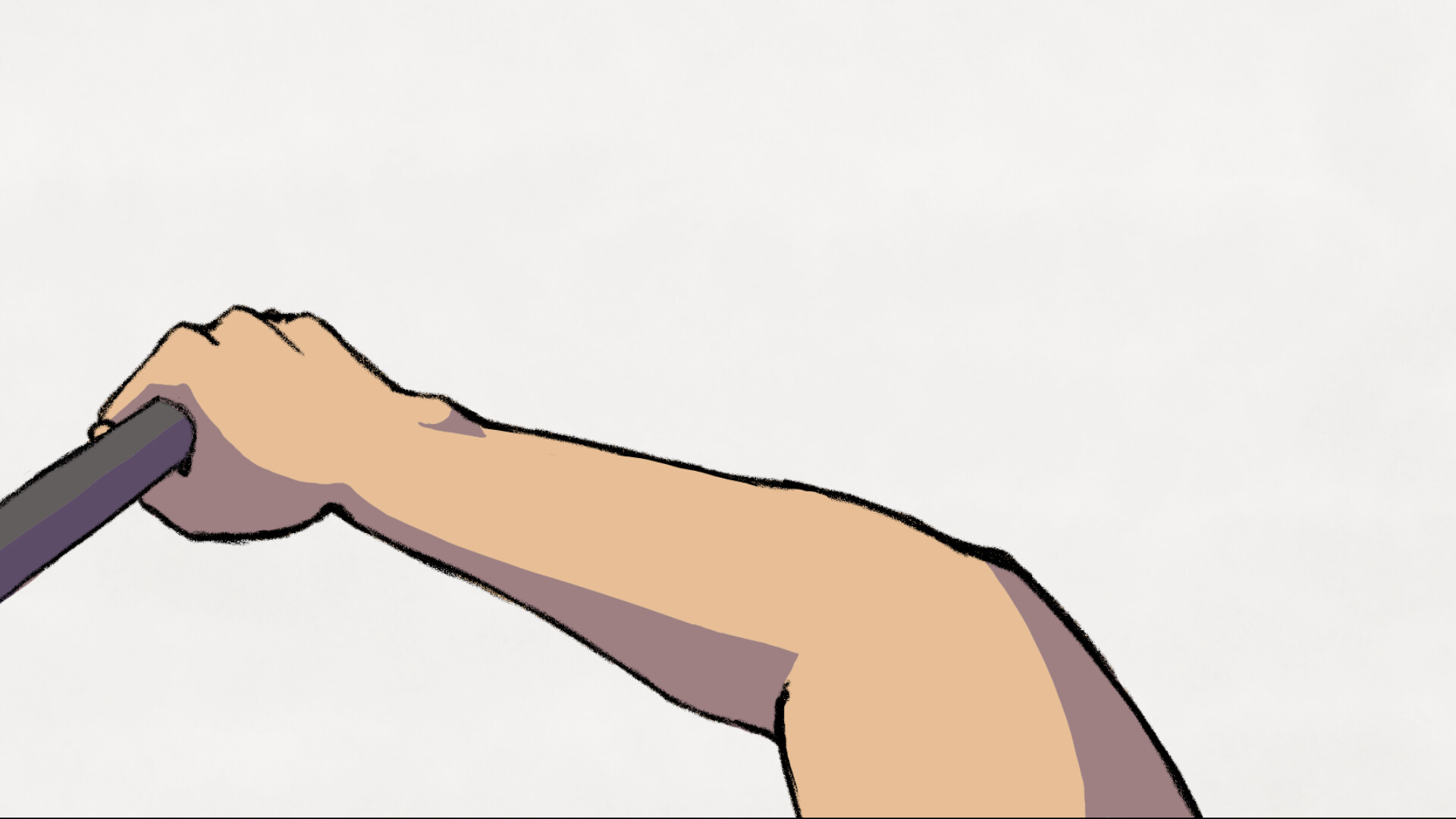 ArtStation - FPS view , 2D animation