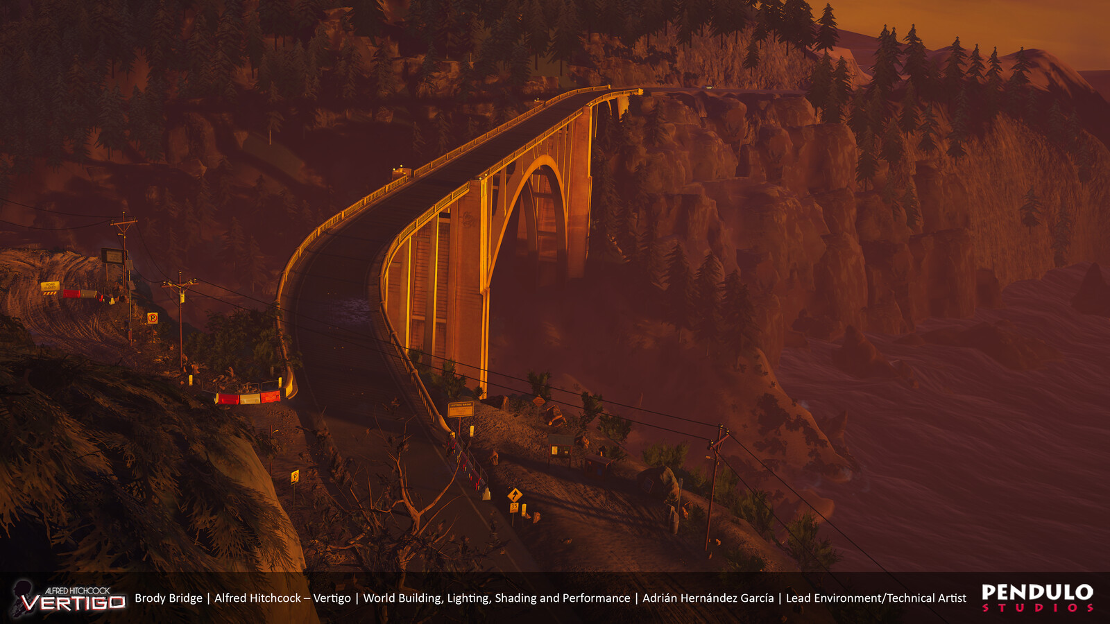 Adri Hernández - Alfred Hitchcock's Vertigo | Brody Bridge | Sunset