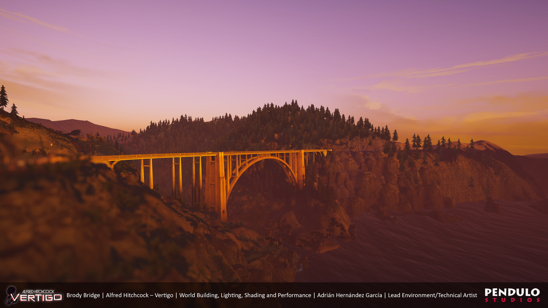 Adri Hernández - Alfred Hitchcock's Vertigo | Brody Bridge | Sunset