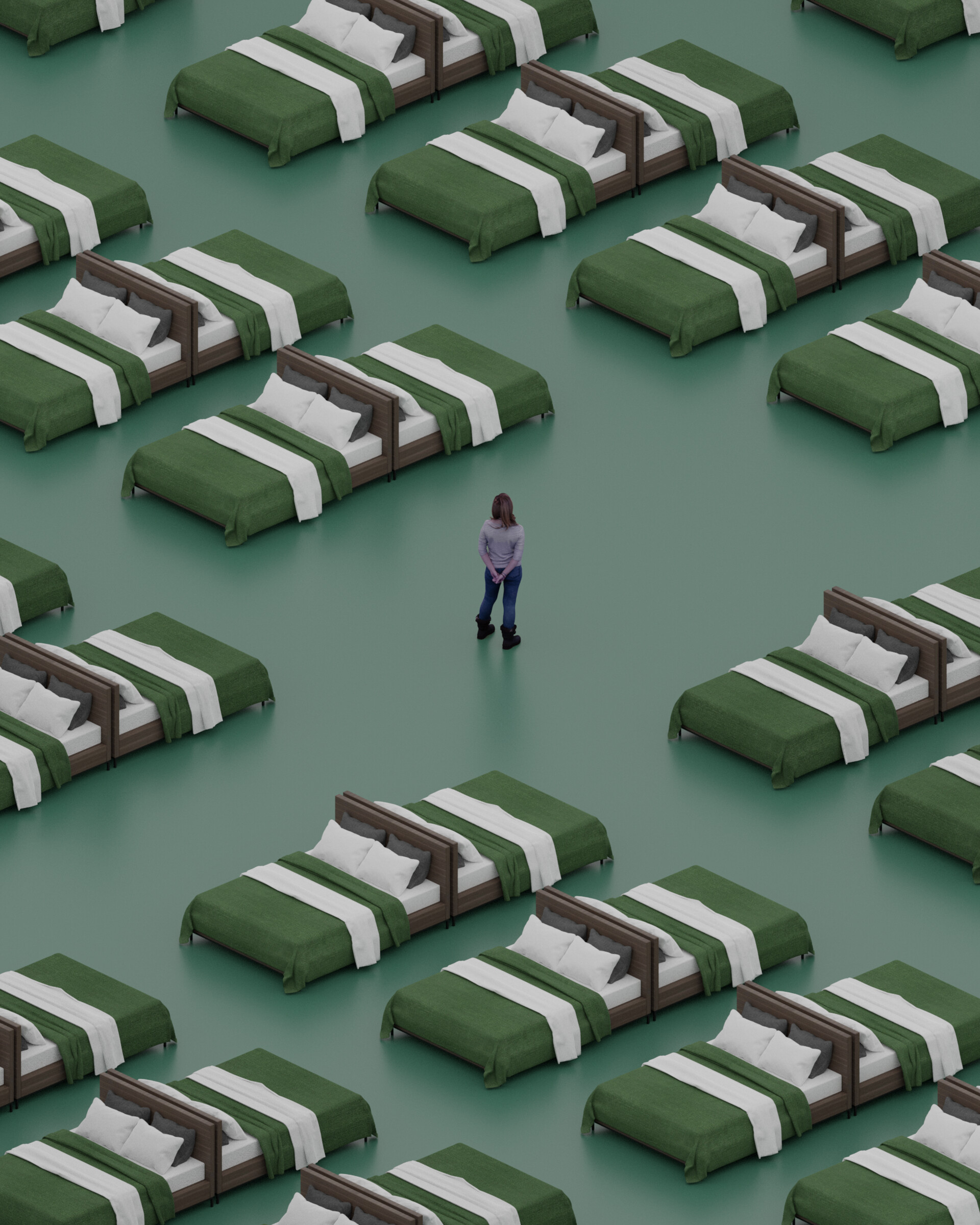 Eric Norberg - Bed store concept work