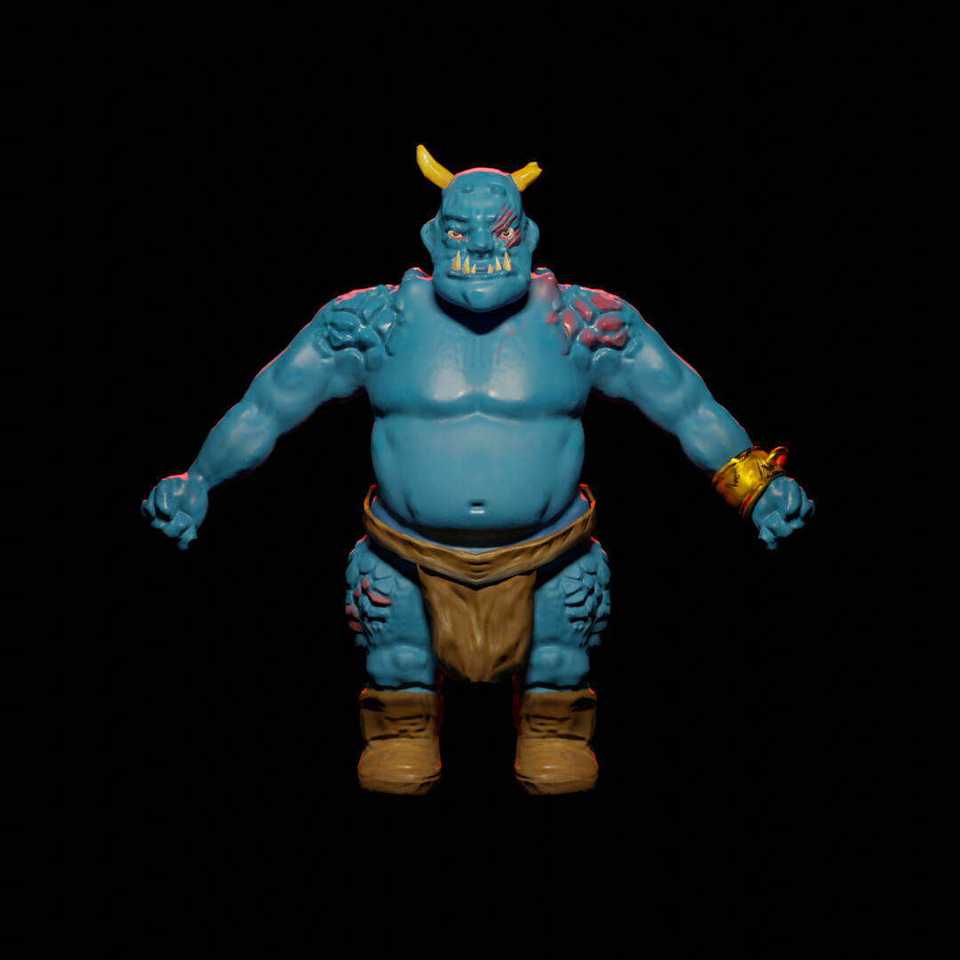 ArtStation - Ogre Character Model