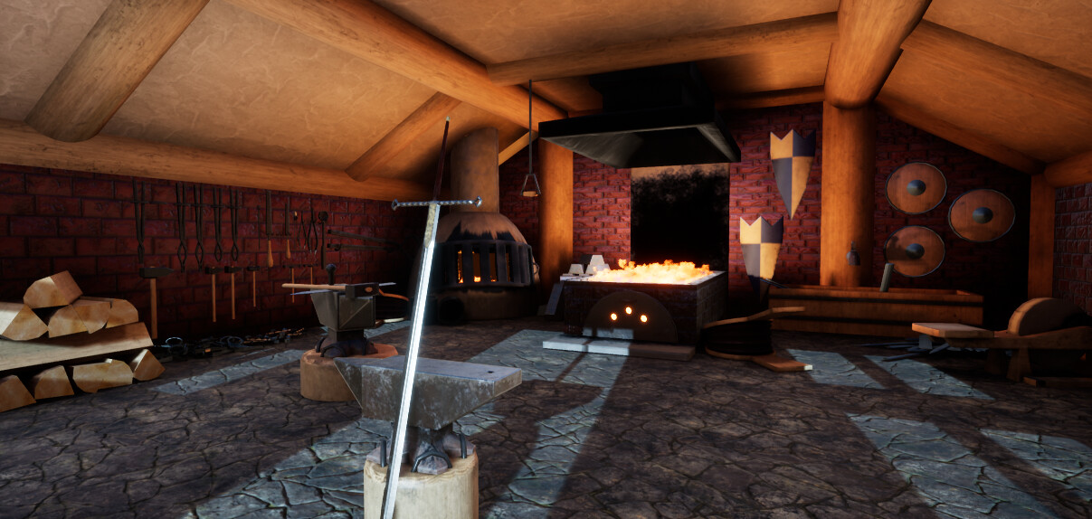 ArtStation - Blacksmith's Forge